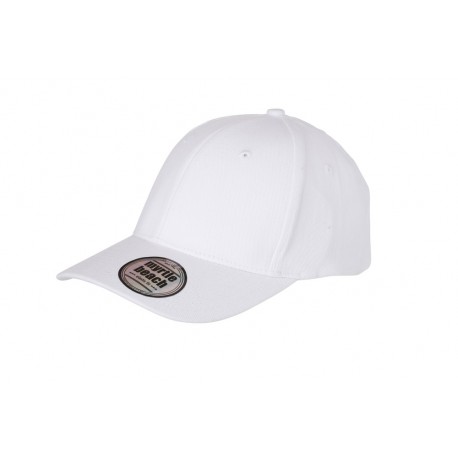 Elastic Fit Baseball Cap med 6 paneler
