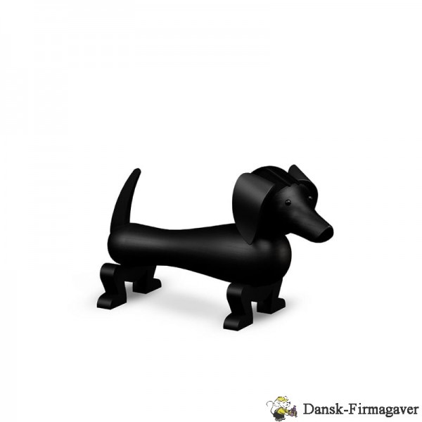 Kay Bojesen lille Gravhund i sort